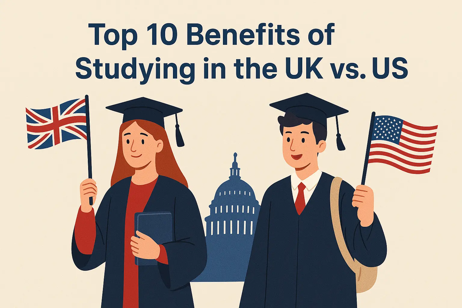 Top 10 Benefits of Studying in the UK vs. US: A Complete Guide for International Students ...